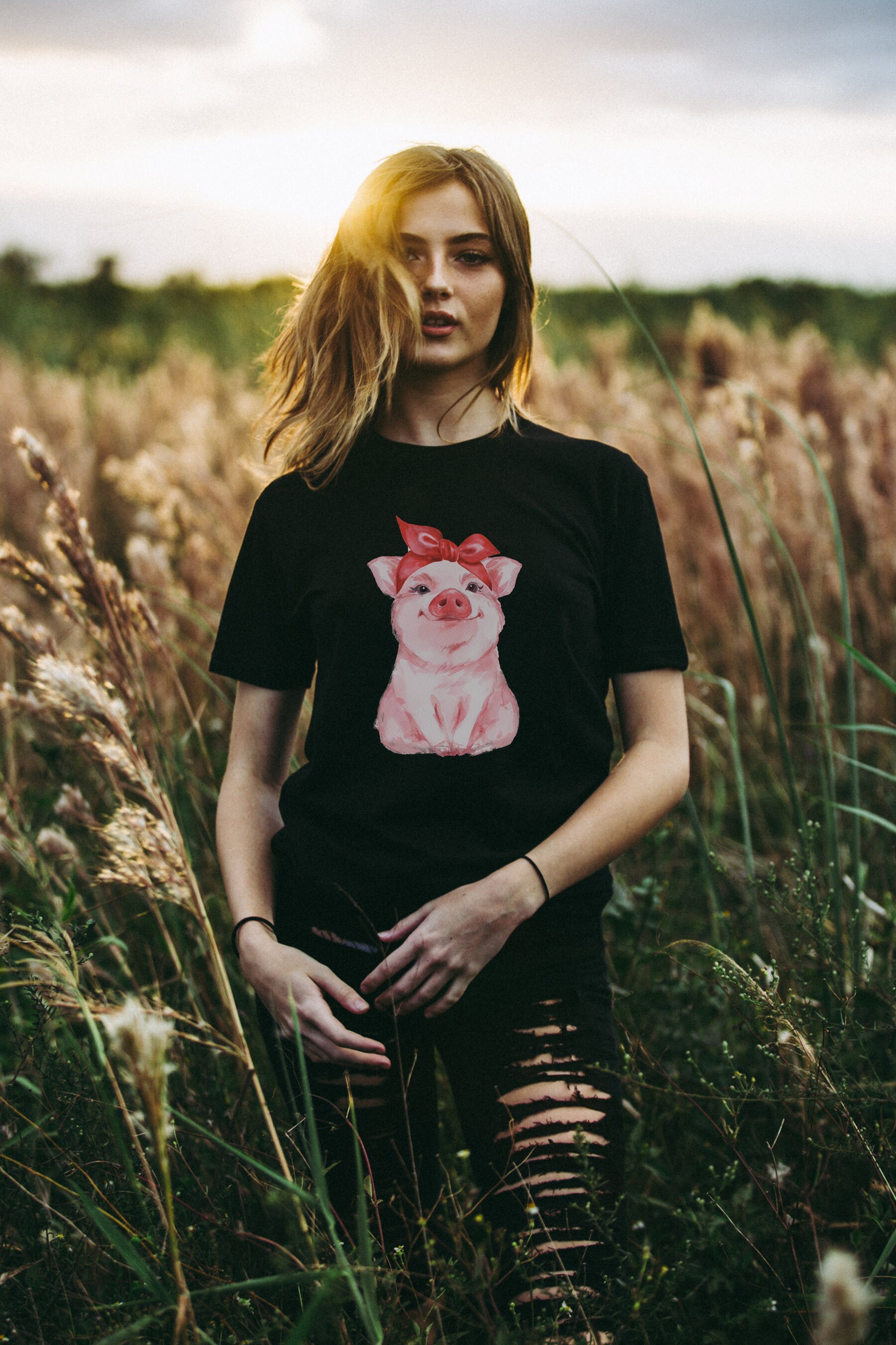 Pig Shirt Sweet Pig Outfit Adorable Oink Livestock Show | Etsy