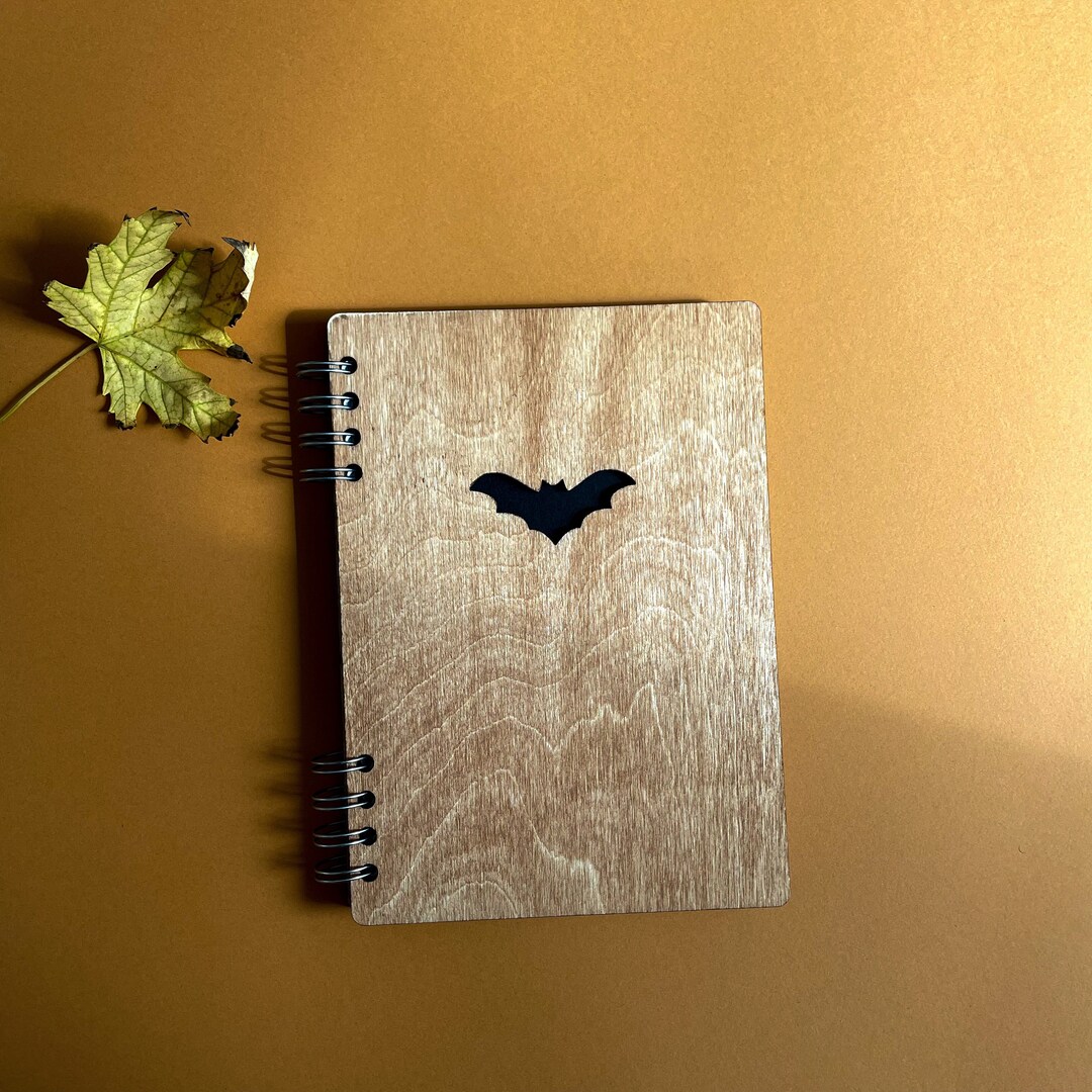 Personalized Wooden Bat Journal for Him, Personalized Journal, Gift for ...