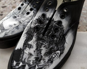 Custom Vans Shoes - Etsy