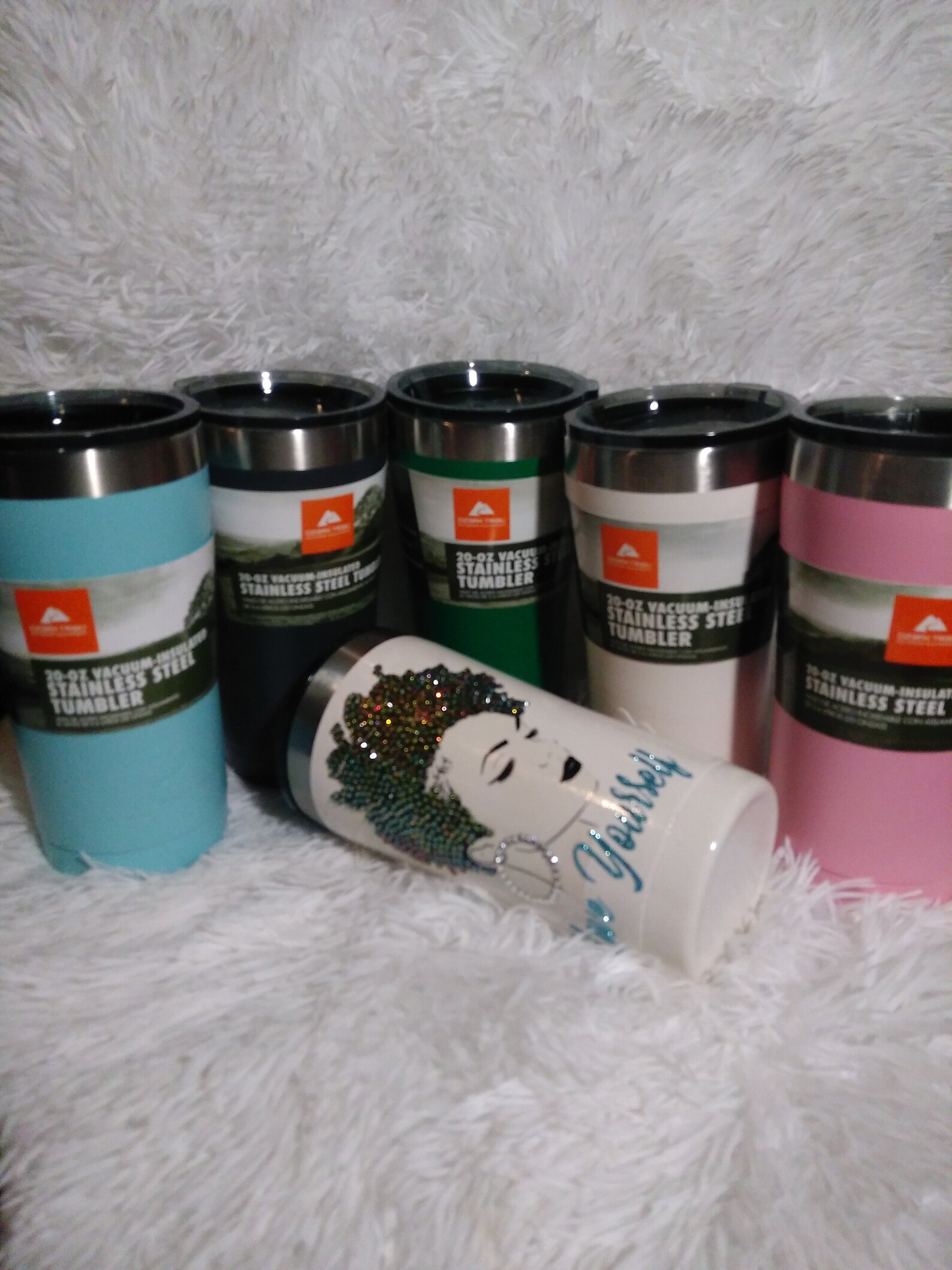 Bling Tumbler20oz Decorated Tumbler Personalized Cups - Etsy