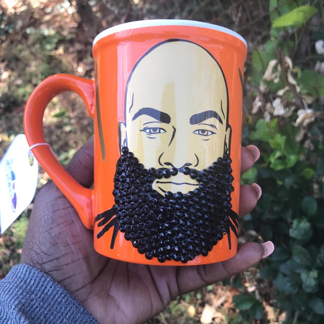 Rhinestone Bling Mens Mugs, Coffee Cup, Personalized Gifts, Black Men ...