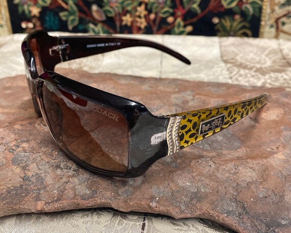 Designer Vintage Wrap Sunglasses - Gem