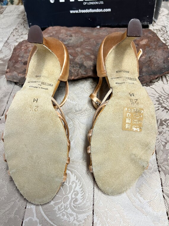 Vintage Ballroom Shoes (Tina) - Gem