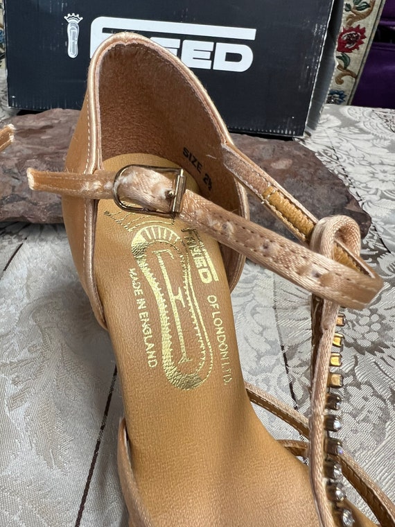 Vintage Ballroom Shoes (Tina) - Gem