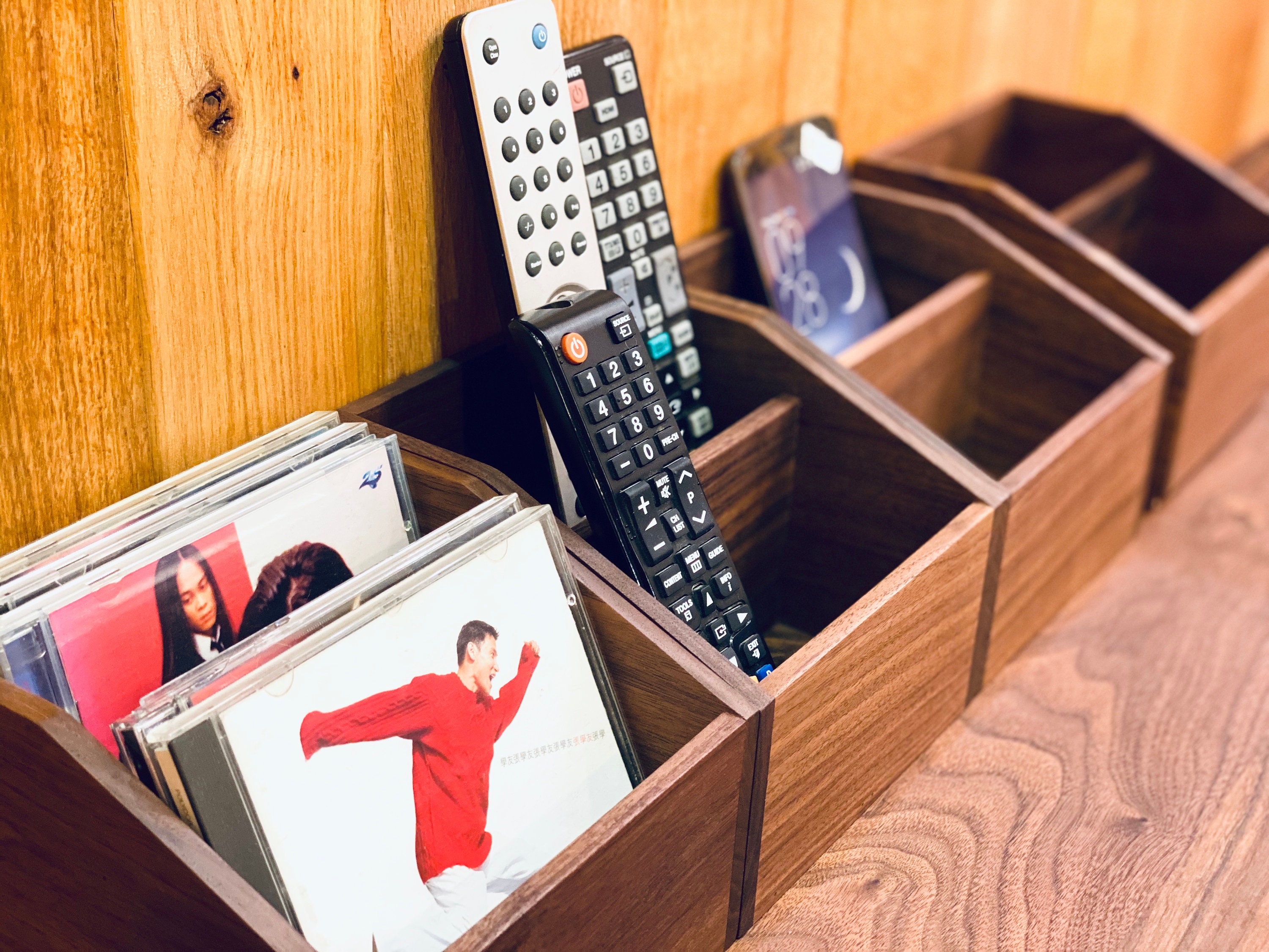 Remote, CD and Mobile Phone Holder - Etsy