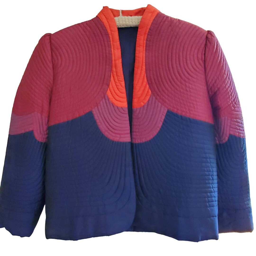 Vintage Quilted Thai Silk Jacket Jim Thompson Size Medium - Etsy