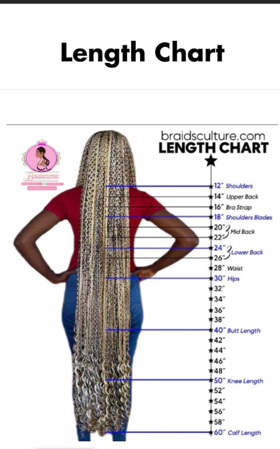 Hair Length Chart Women