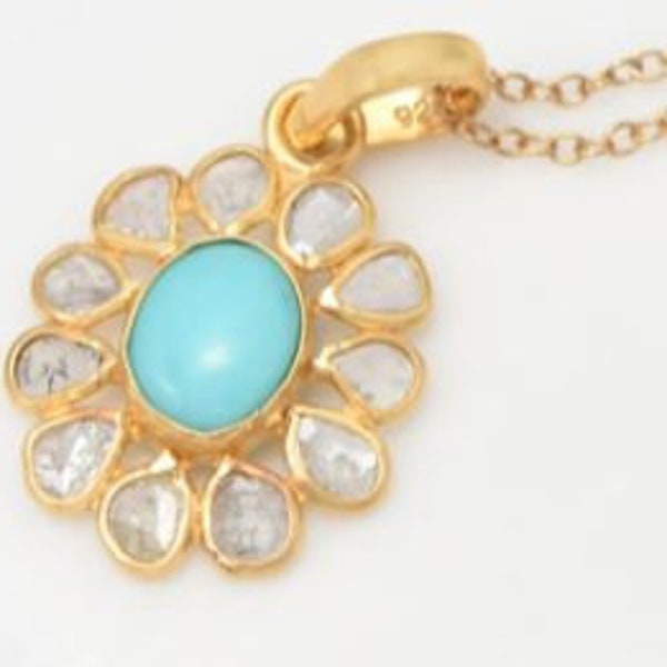 Rose Cut Turquoise - Etsy