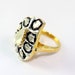 Handmade Victorian Sterling Silver Polki Diamond Ring - Etsy