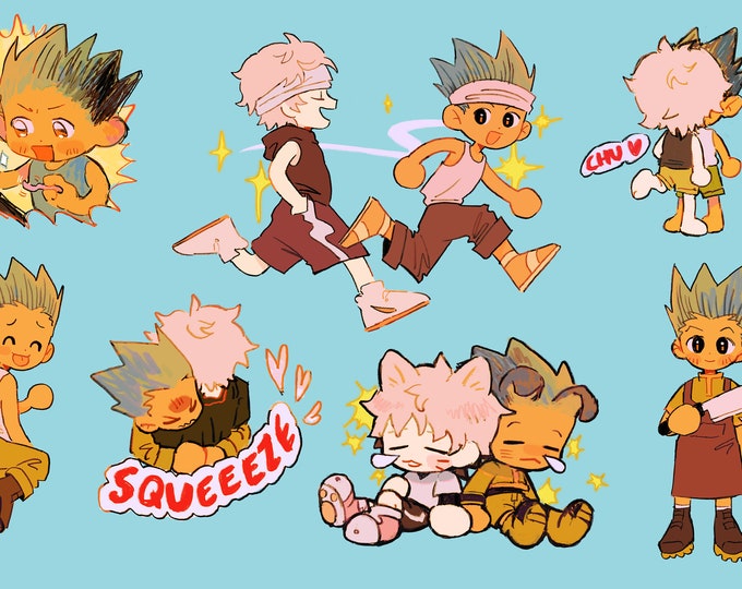 Hunter Team Sticker Page - Etsy