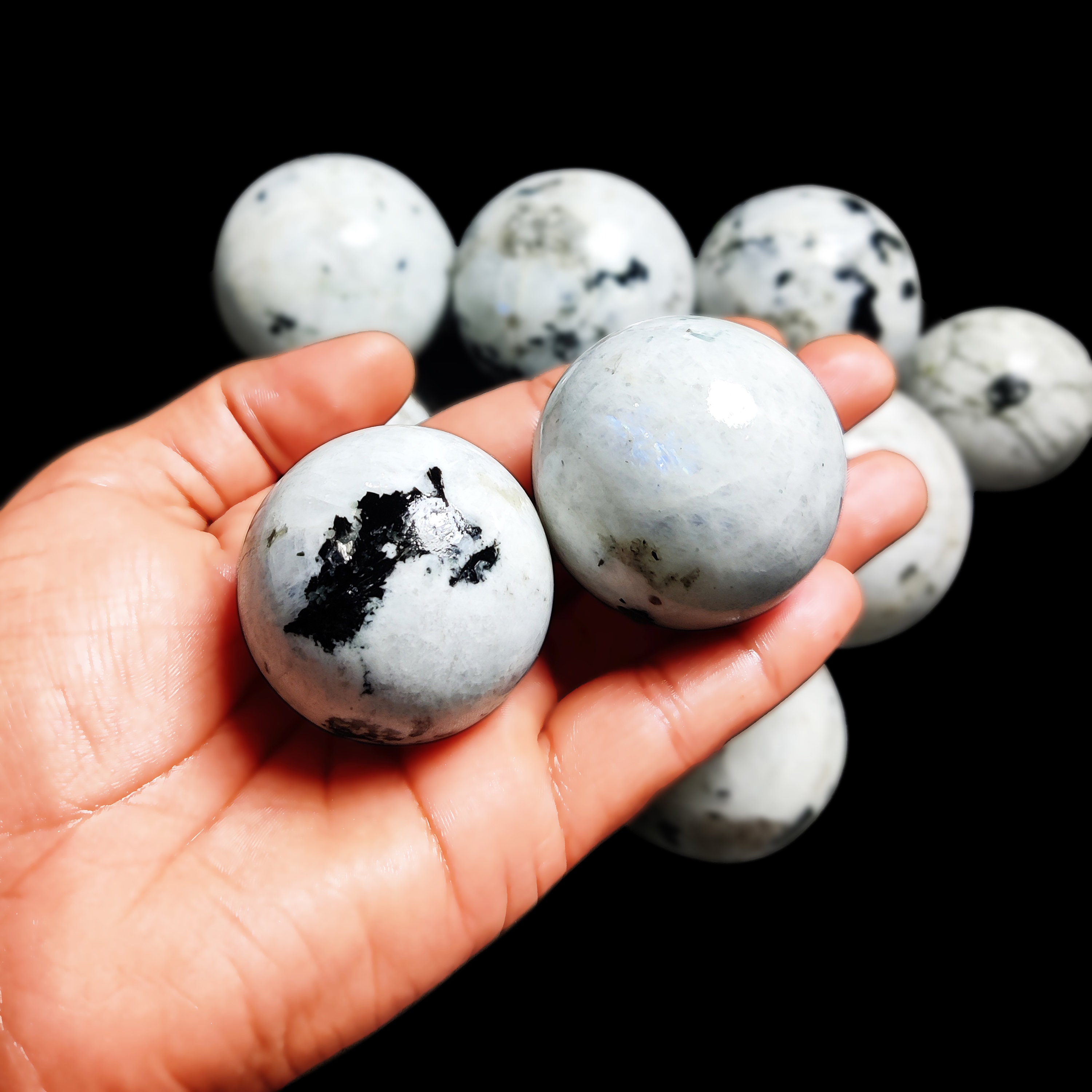 Moonstone Sphere Moonstone Ball Crystal Sphere Moonsotne | Etsy