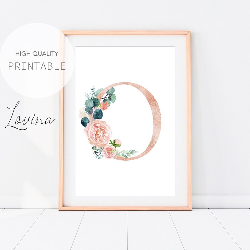 Monogram Letter O - Etsy