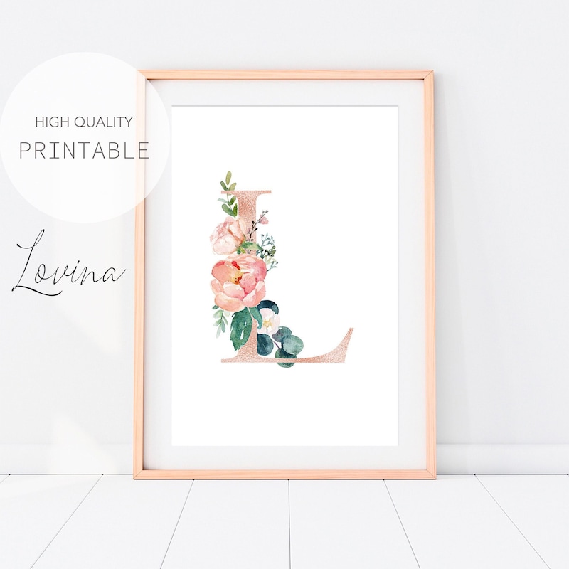 Wooden Letter L - Etsy