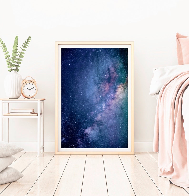 Constellation Print, Planet Print, Starry Night Sky, Night Sky Poster ...