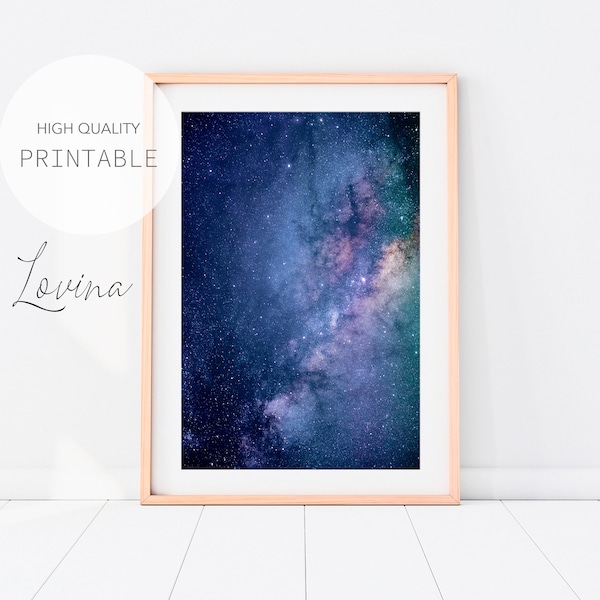 Starry Sky Print - Etsy
