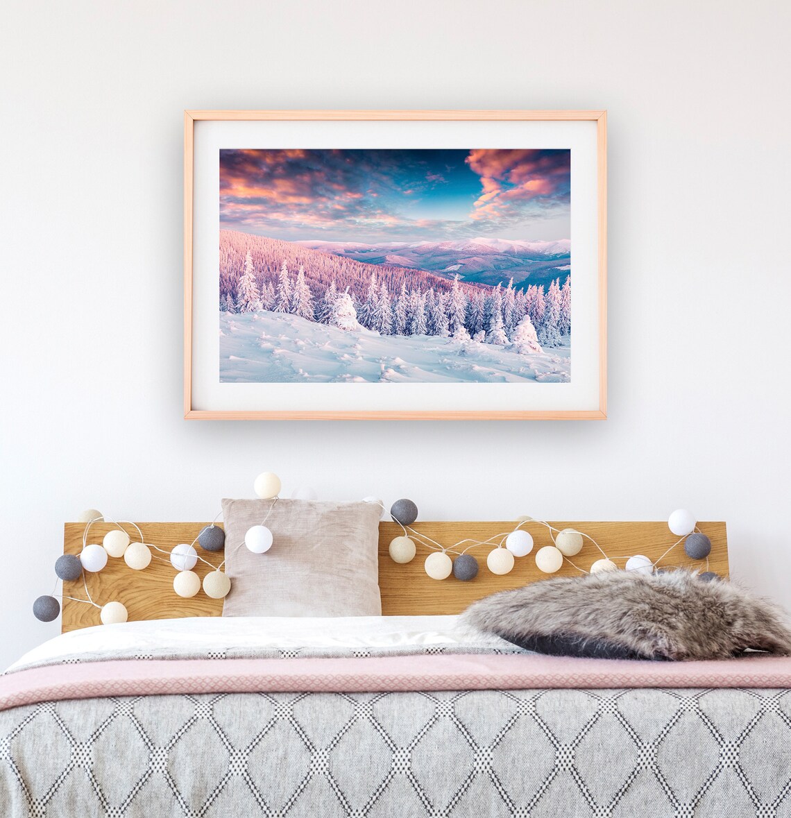 Winter Forest Print, Winter Snow Wall Art, Printable Winter Photography ...