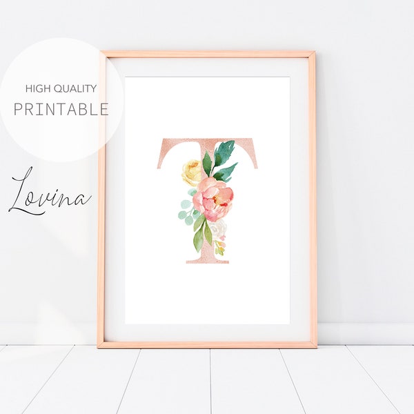 Wooden Letter T - Etsy