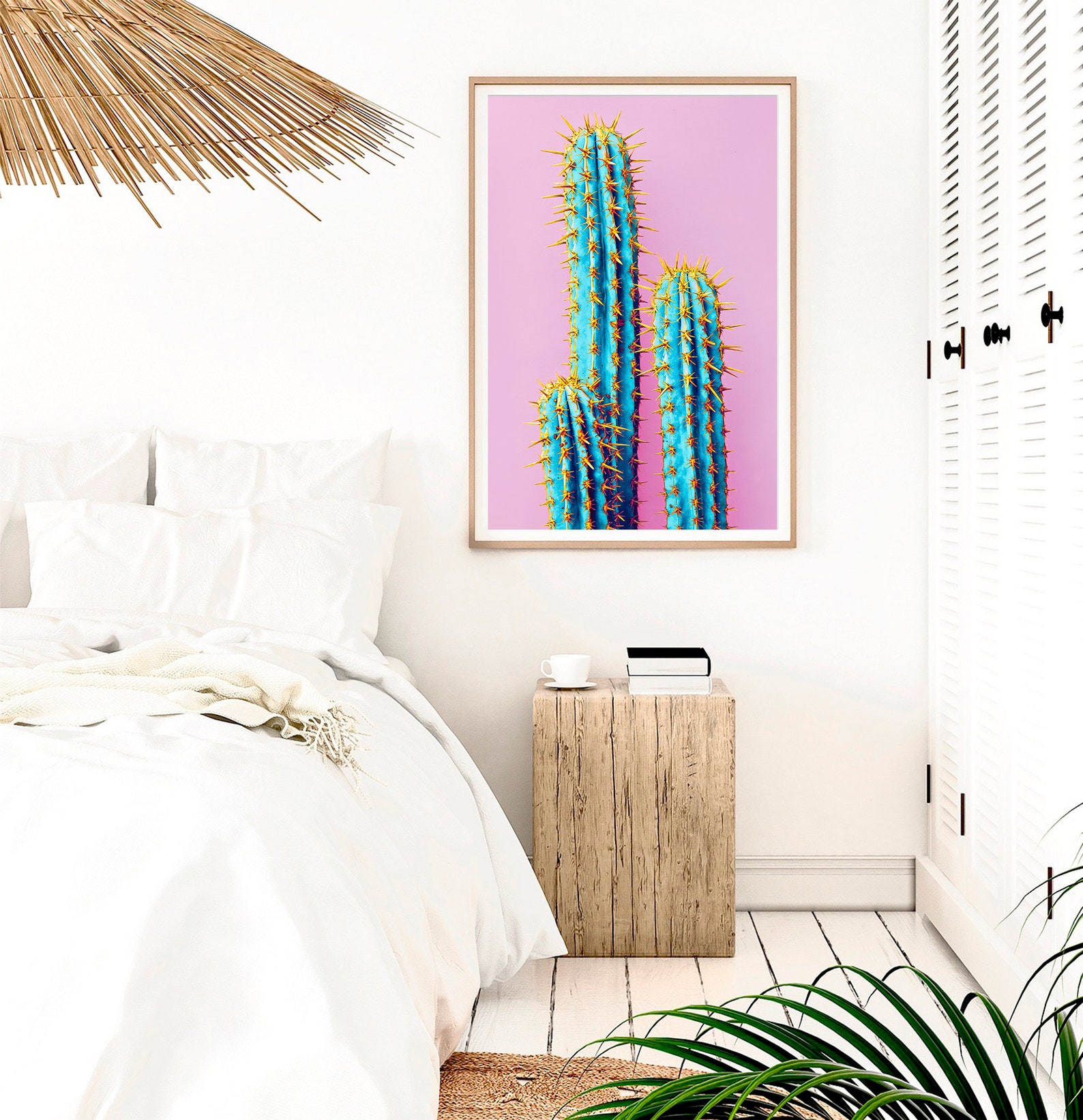 Cactus Photography Print Cacti Wall Art Desert Decor Mexican Large ...