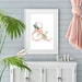 Letter & Print, Blush Pink Floral Letters, Floral Alphabet Print ...