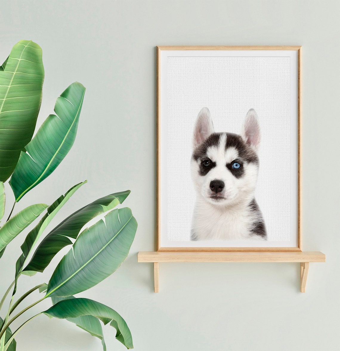 Husky Print Husky Puppy Wall Art Dog Nursery Wall Art Dog - Etsy
