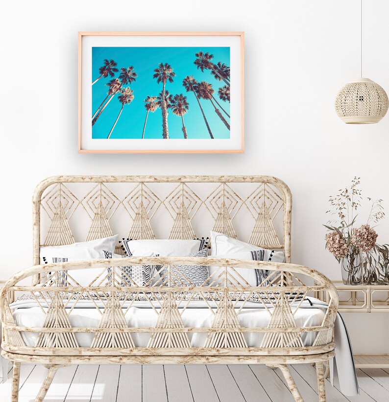 California Palm Trees Print Printable Palm Trees Art Palm - Etsy