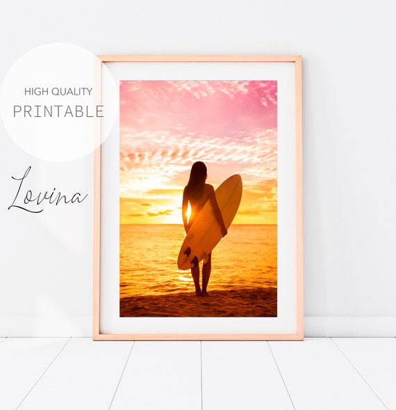 Surfboard Wall Decals High Resolution Photographs