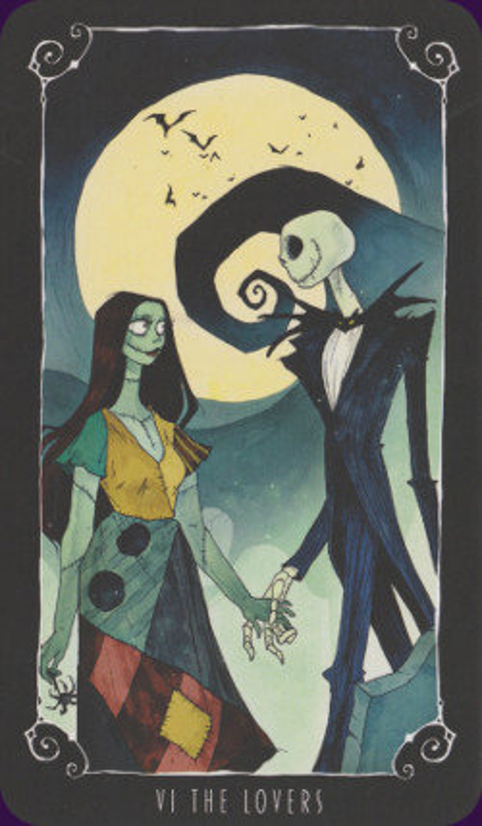 Nightmare Before Christmas Tarot W Guidebook Etsy nightmare-before-christmas-tarot-w-guidebook-etsy