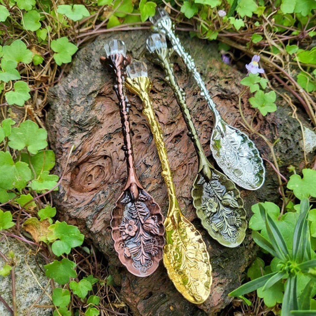 Fairy Spoons Gold Silver Copper bronze - Etsy