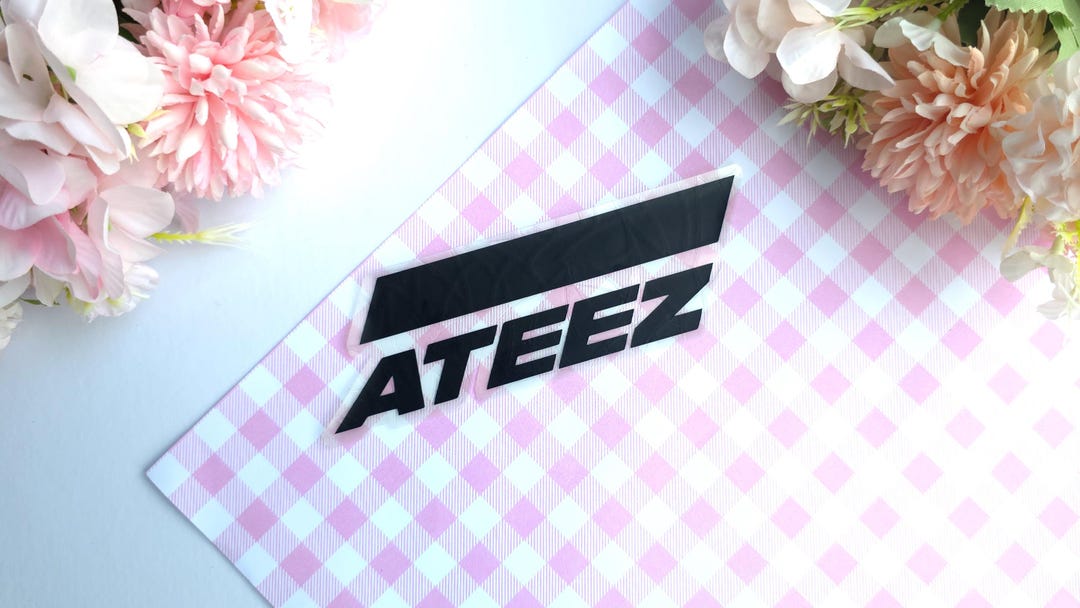 Ateez Logo Suncatchers | Suncatcher Stickers | Ateez Stickers | Kpop ...