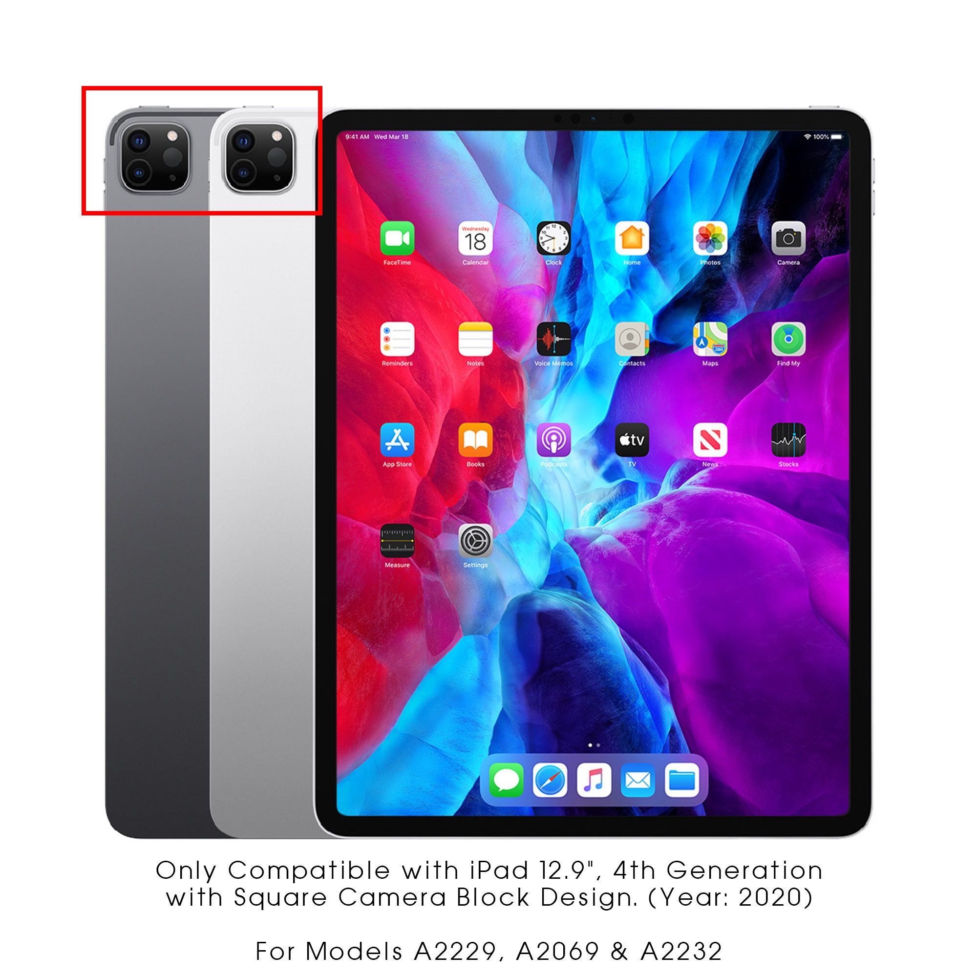 Ipad Pro 12.9 Case 4th Generation 2020 Dark Brown - Etsy