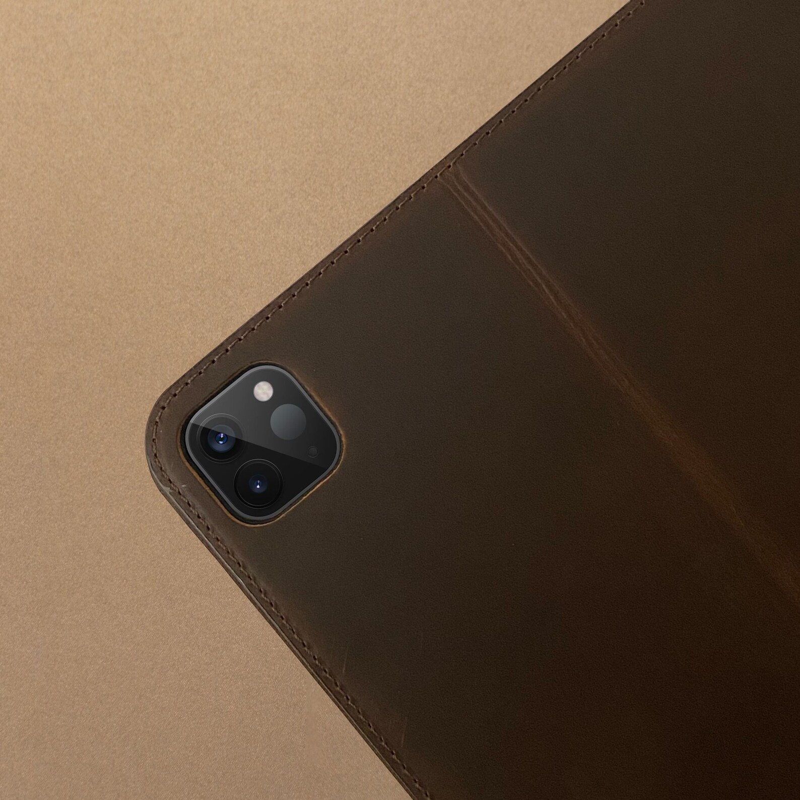 Ipad Pro 12.9 Case 4th Generation 2020 Dark Brown - Etsy