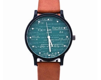 Math Wrist Watch - Etsy