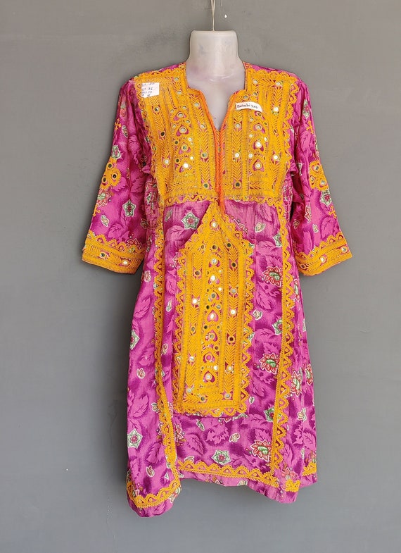 Afghan balochi dress , balochi gypsy banjara tribal h… - Gem