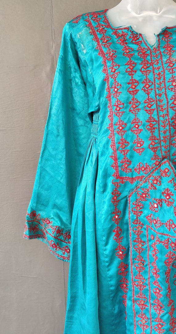 Handmade balochi dress,baluchi gypsy banjara tribal h… - Gem