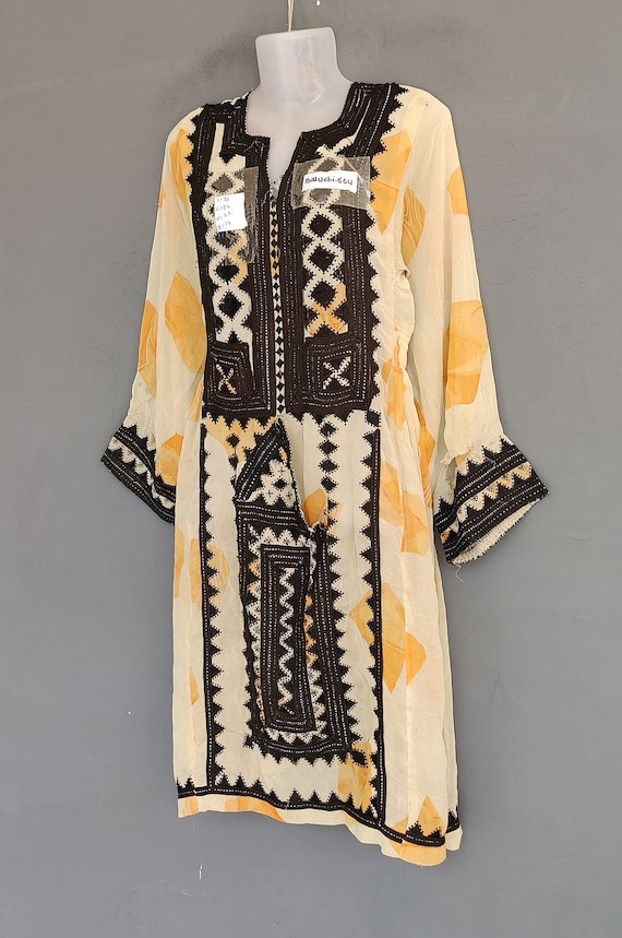 Handmade balochi dress,baluchi gypsy banjara tribal h… - Gem