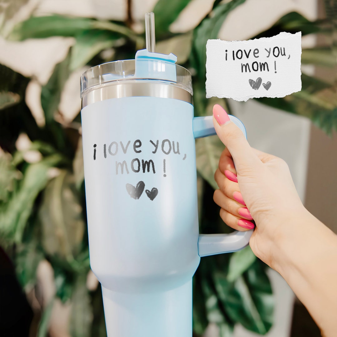 Custom Christmas Gifts For Mother Personalized Handwritten 40oz custom-christmas-gifts-for-mother-personalized-handwritten-40oz