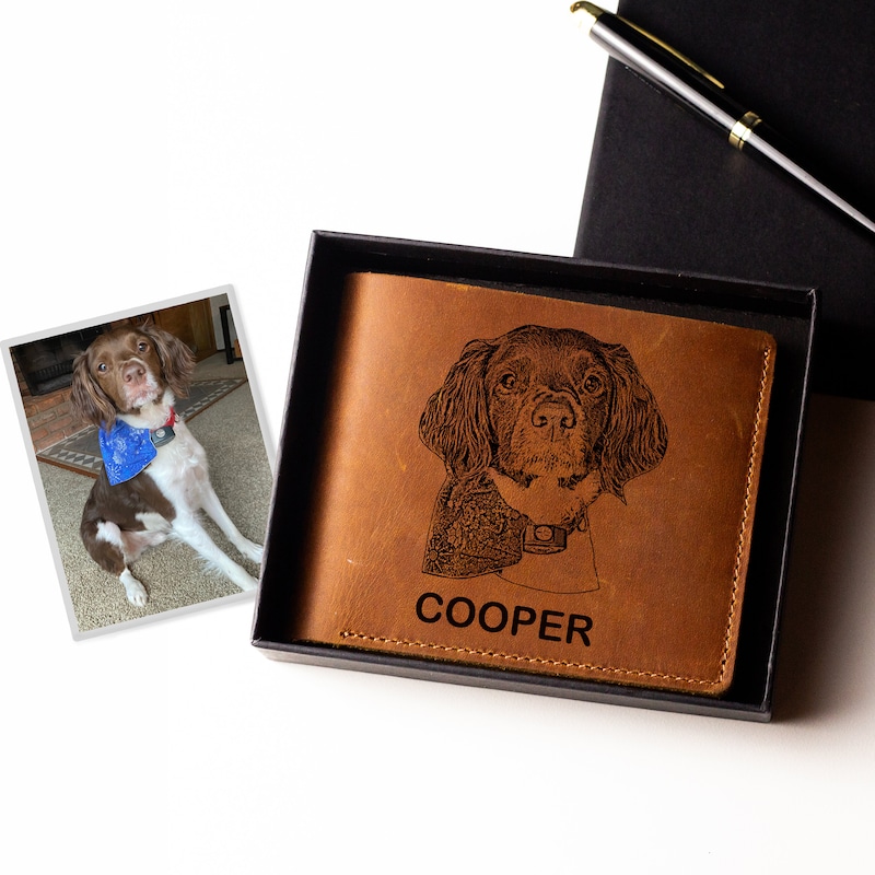 Mens Leather Wallet - Etsy