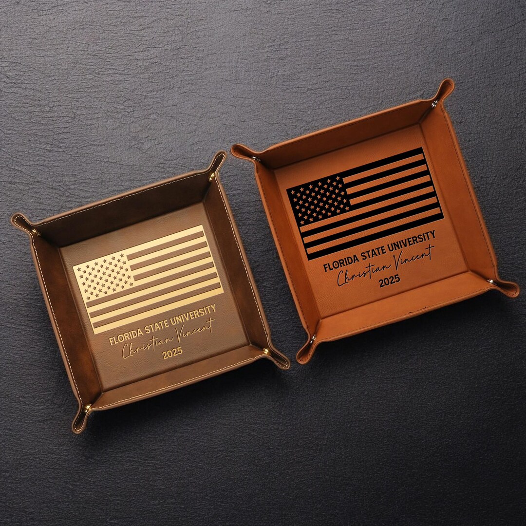 Personalized Police Graduation Valet Tray - Engraved Grad Police ...