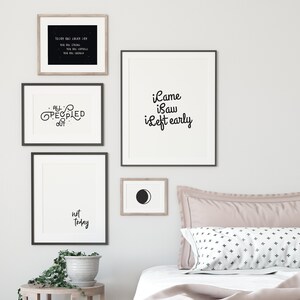 Introvert Home Office Gallery Wall Collection Introvert Gift, Introvert ...