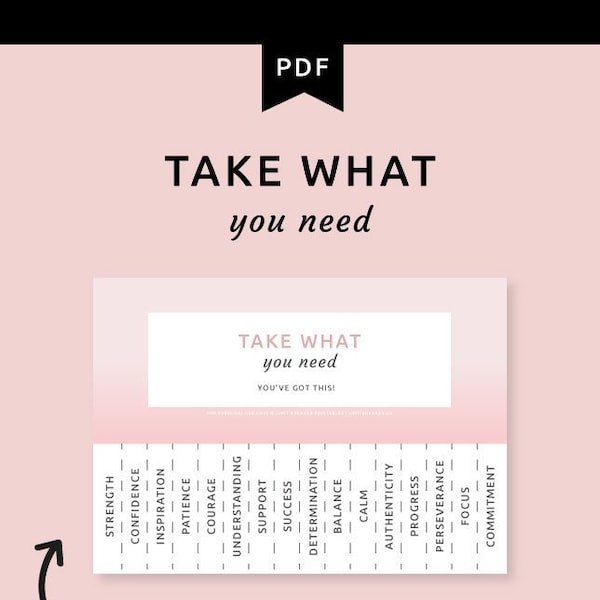 Take What You Need Sign - Etsy