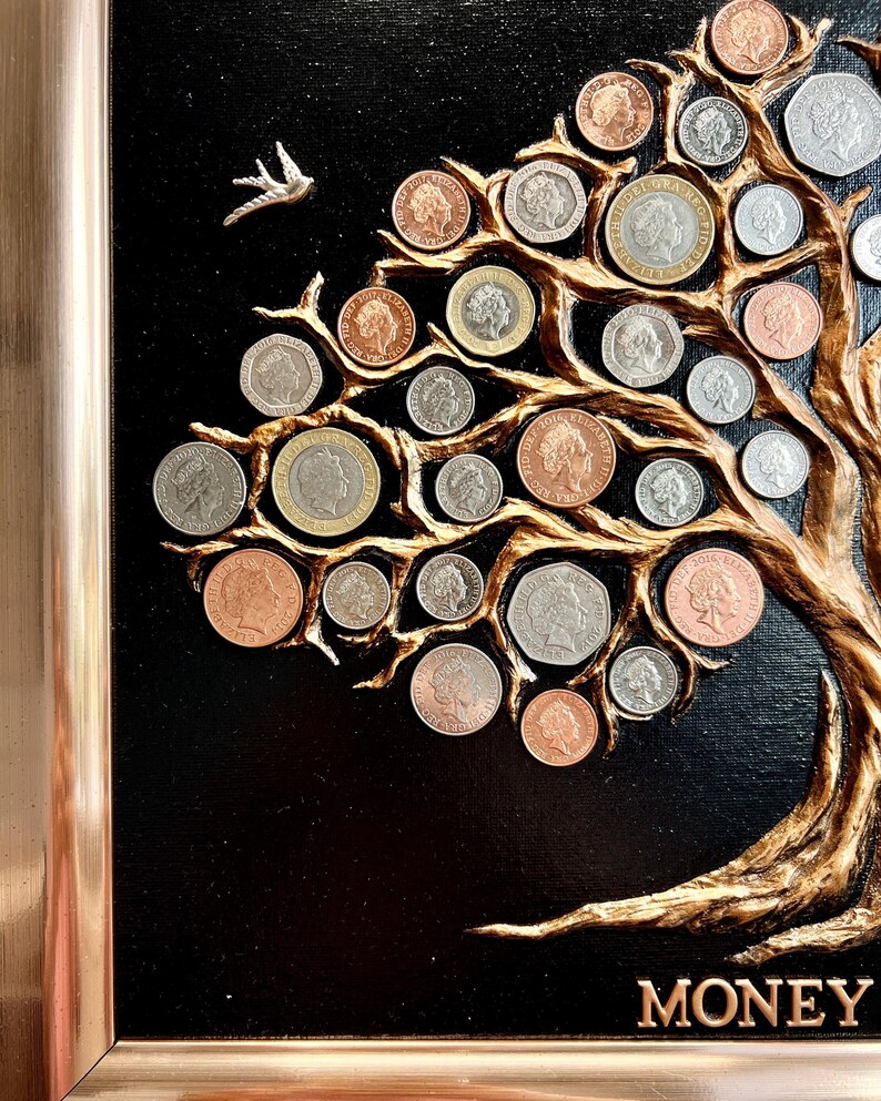 Money Tree - Coins of England - Etsy