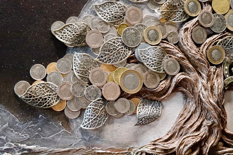 Money Tree - "moon" - Etsy