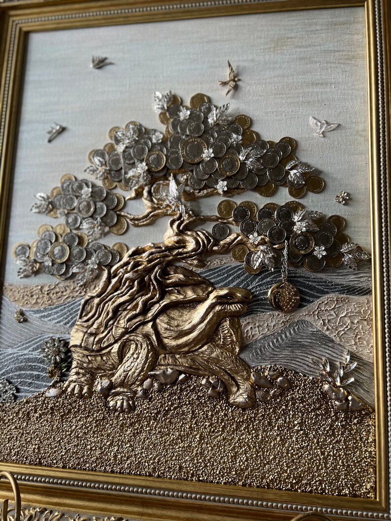 Money Tree - "golden Turtle" - Etsy