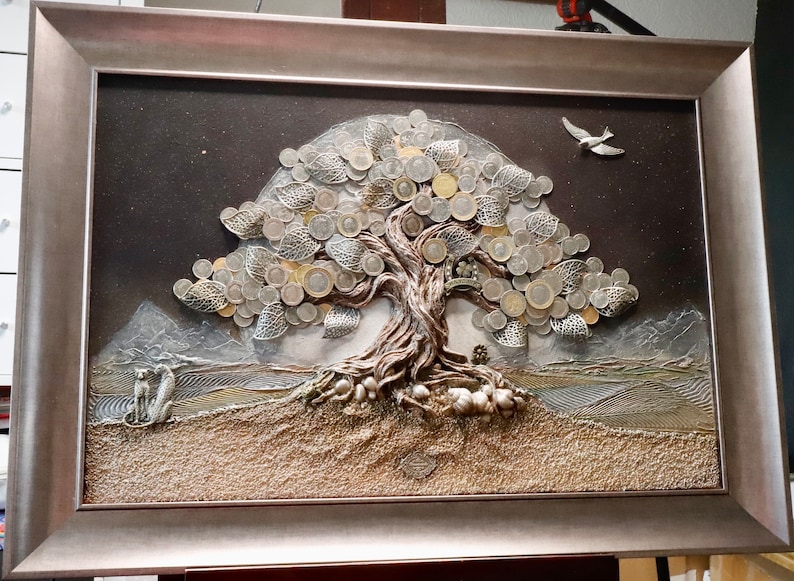 Money Tree - "moon" - Etsy
