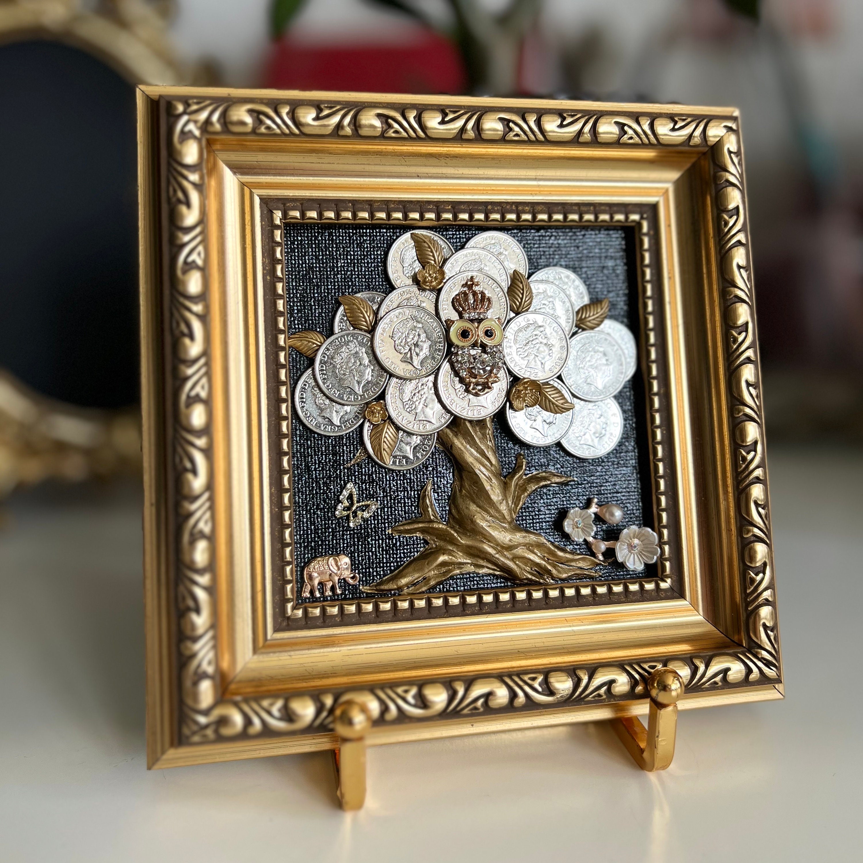 The Money Tree “golden Black” - Etsy