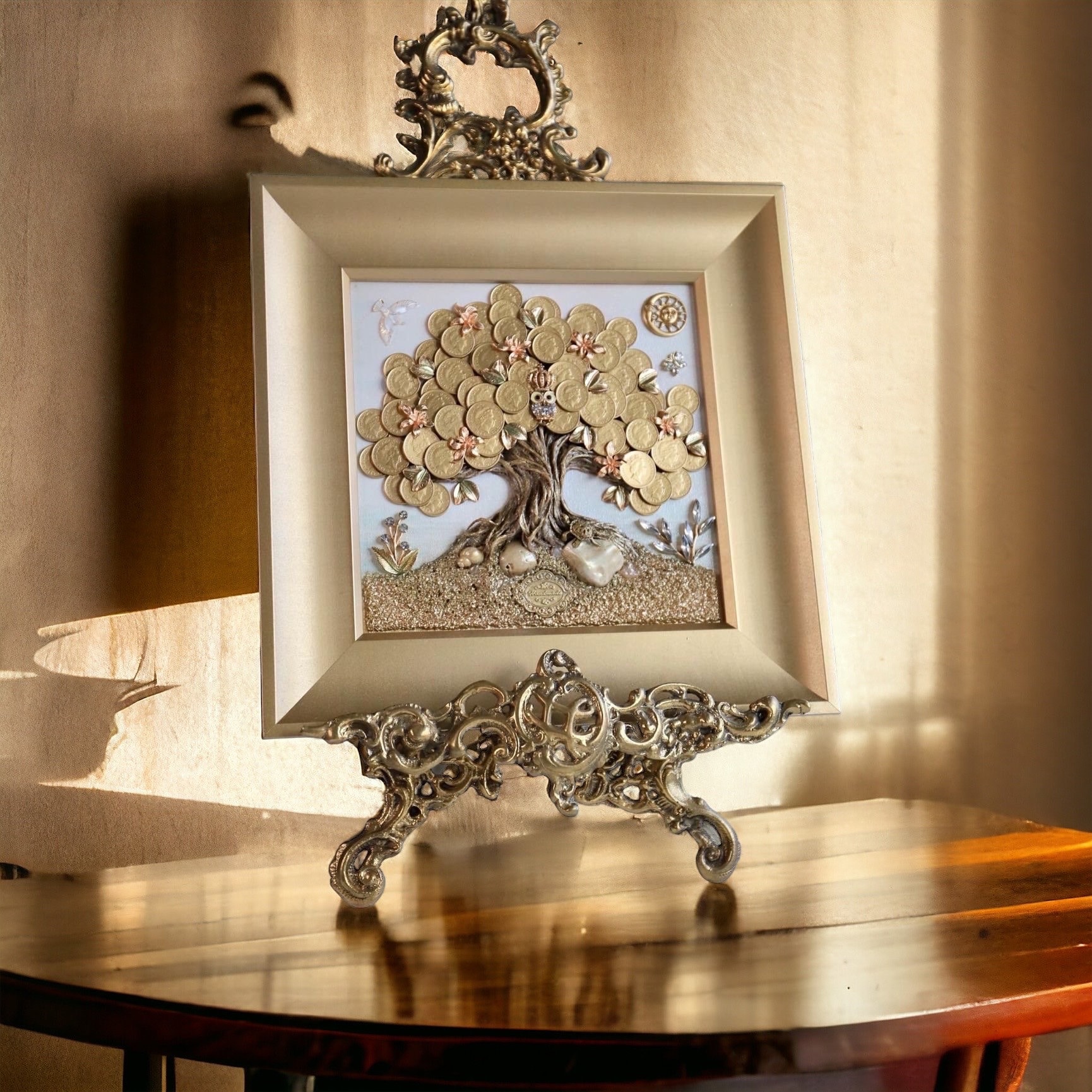 Painting money Tree OLIVE - Etsy