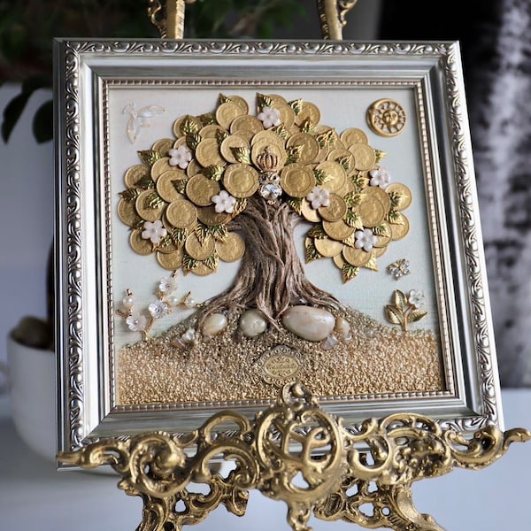 Money Tree Painting - Etsy