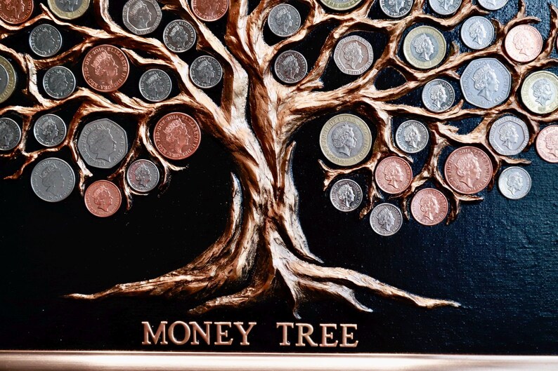 Money Tree - Coins of England - Etsy