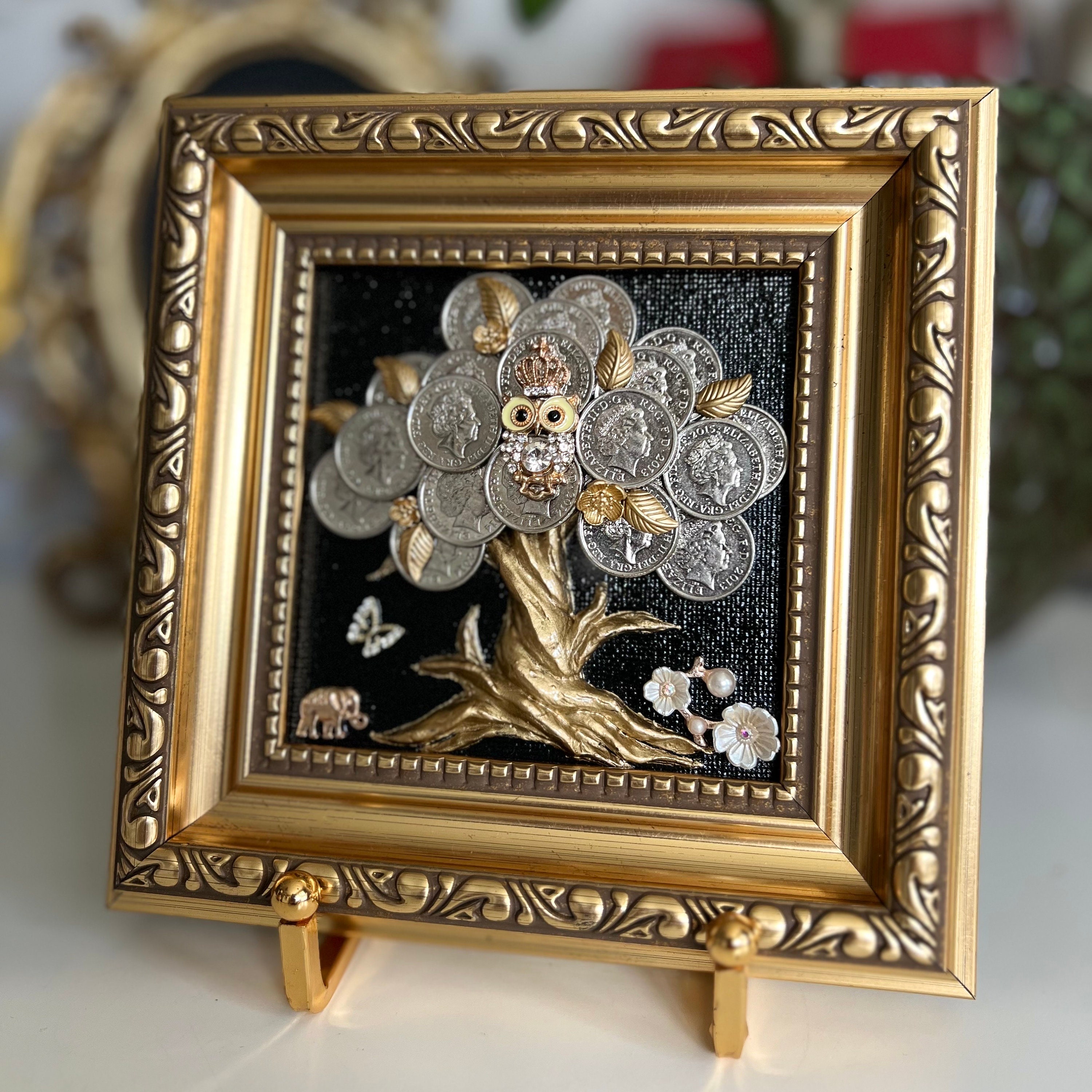 The Money Tree “golden Black” - Etsy
