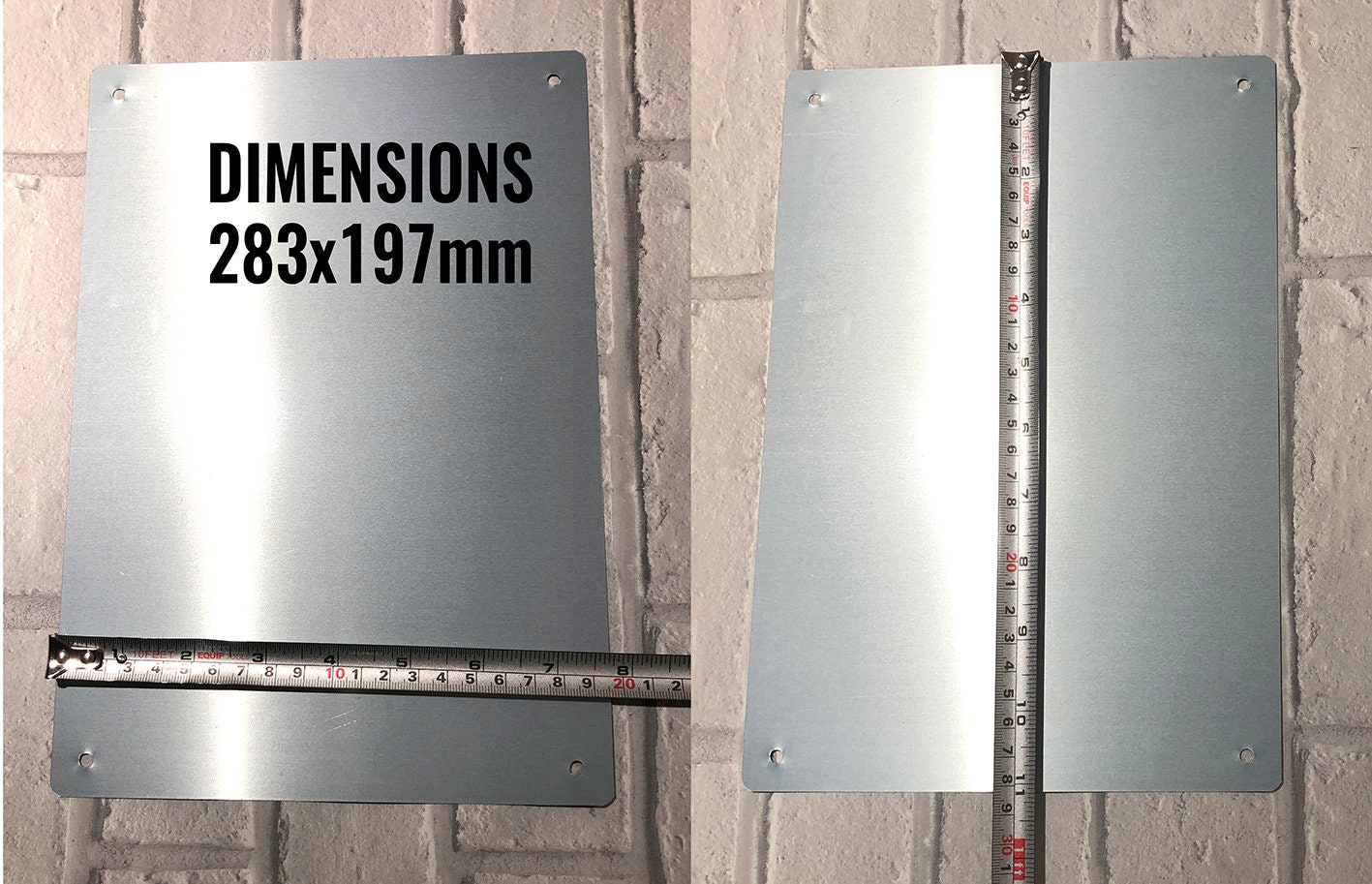 Personalised Ruby Anniversary Gift, Metal Rusty Look Printed Sign, 40th ...